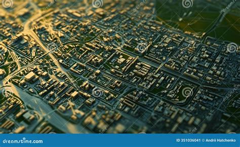 High Resolution Aerial Lidar Gis Map Of An Urban District Showcasing Elevation Building Heights High Resolution Aerial Lidar Gis Map Of An Urban District Showcasing Elevation Building Heights