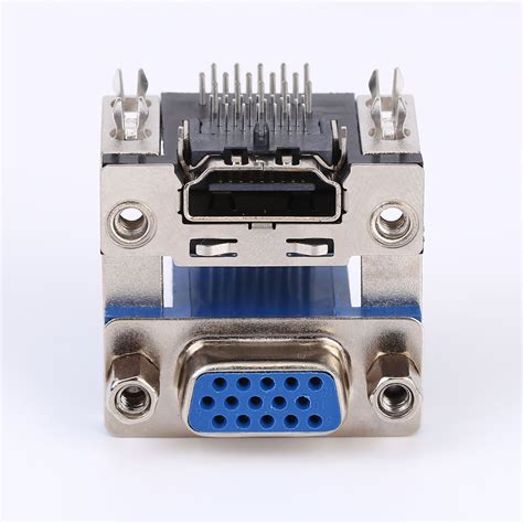 Double D Sub Vga Hdmi 15 Pin Connector