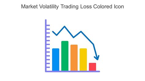 Market Volatility Trading Loss Colored Icon In Powerpoint Pptx Png And