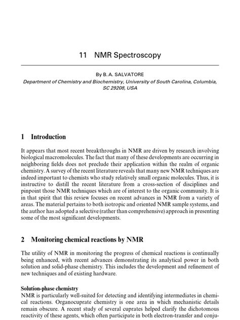 Pdf 11 Nmr Spectroscopy Dokumen Tips