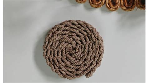 Macrame Coaster Tutorial Macrame Round Coaster New Design Simple Macrame Macrame Projects