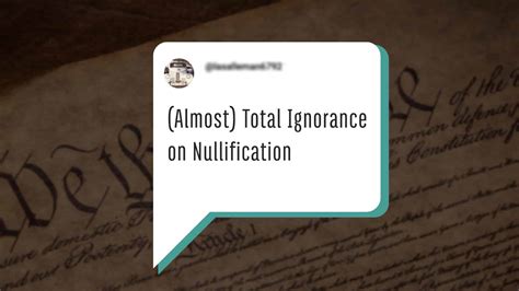 Mainstream Ignorance On Nullification Path To Liberty Podcast From