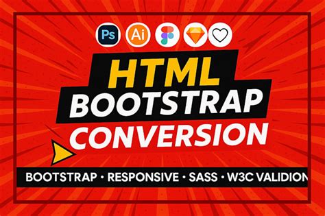 Convert Figma Psd Xd Sketch To Html With Bootstrap 5 Tailwind