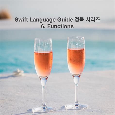 Swift Language Guide 정독 시리즈 6 Functions