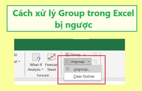 Adjusting Group In Excel Is Reversed Extremely Quickly