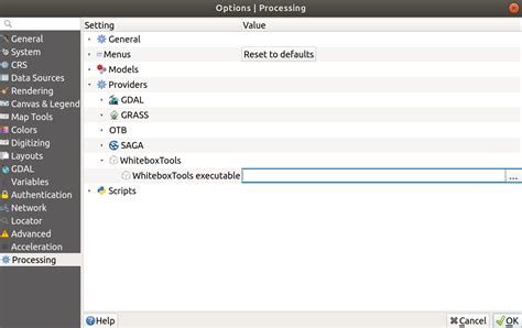 Whitebox For Processing 0150 Plugin In Qgis 3100 Geographic