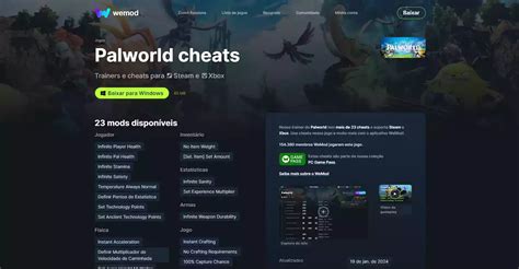 Palworld Lista de códigos e cheats atualizados