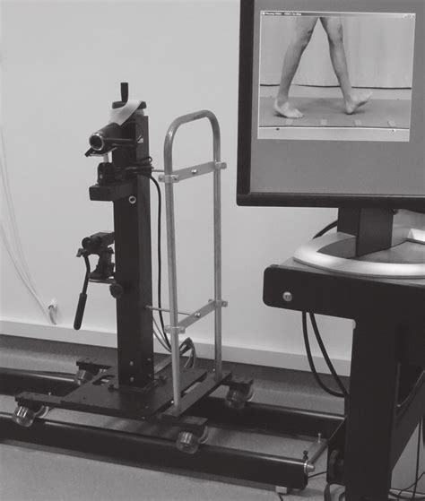 spatiotemporal gait analysis system sgas camera positioned on a