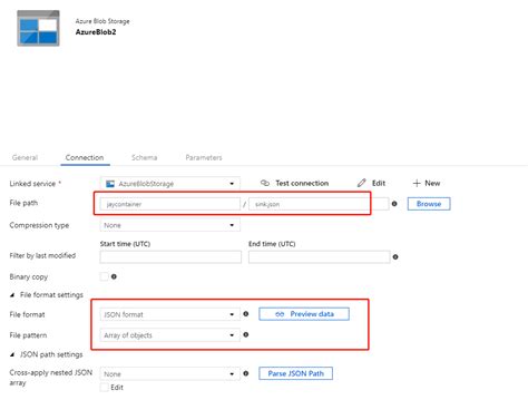 Json Azure Data Factory How To Merge All Files Of A Folder Into One File Stack Overflow