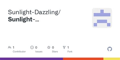Github Sunlight Dazzlingsunlight
