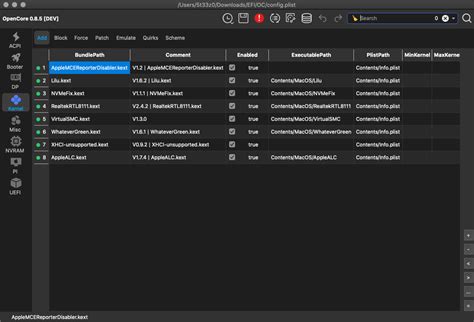 Wrong Order Of Kexts Is Not Fixed By Creating A Snapshot · Issue 142 · Corpnewtpropertree · Github