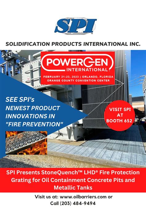Our Team At Spi Will Be At Powergen International Booth 652 In Orlando