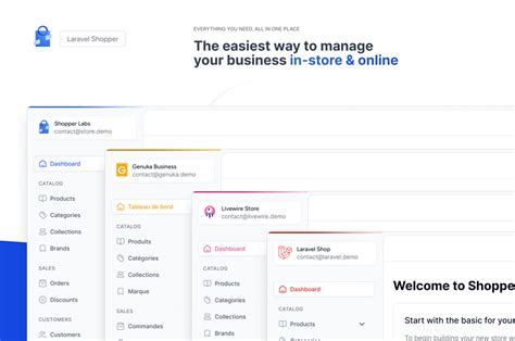 Laravel Shopper Headless Ecommerce Admin Made With Laravel
