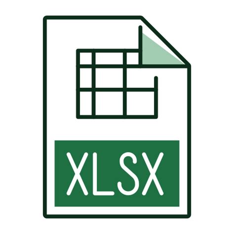 Document Extension File Format Xlsx Icon Download On Iconfinder