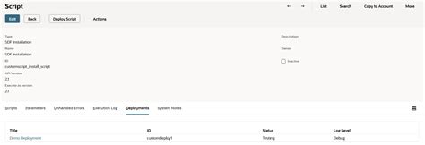 netsuite applications suite defining a script record and deployment