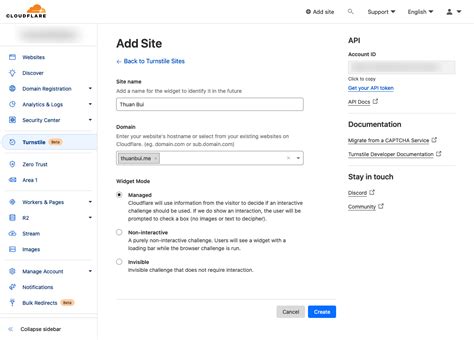 simple cloudflare turnstile plugin tích hợp turnstile giúp chống spam