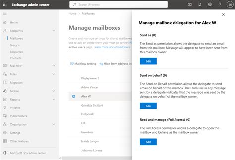 How To Grant Permission To A Mailbox In Office 365 Sharepoint Diary