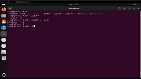 Echo Linux Commands Part 33 Linux Networking Linuxadministration Firewall Education Youtube