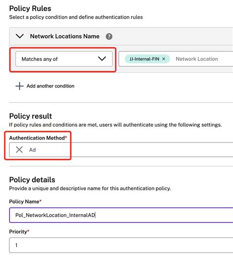 Citrix Daas Conditional Authentication