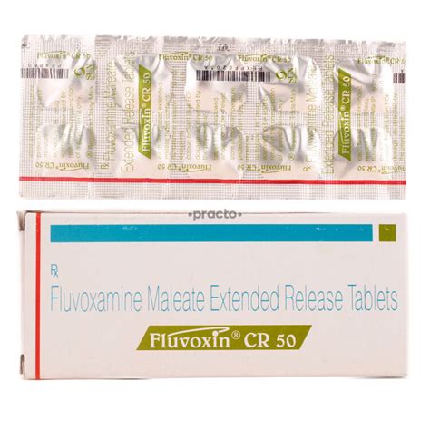 Fluvoxin 50 Mg Tablet Cr Uses Dosage Side Effects Price