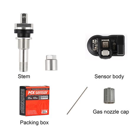 4pcs Autel Mx Sensor 315mhz 433mhz 2 In 1 Tpms Sensor