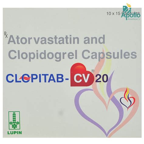 Clopitab Cv 20 Capsule Uses Side Effects Price Apollo Pharmacy