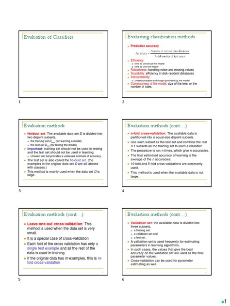 9b Evaluation Of Classifiers Pdf Receiver Operating Characteristic