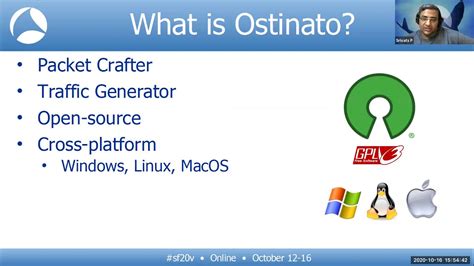 Sf20v 21 Ostinato Craft Packets Generate Traffic Srivats P Youtube