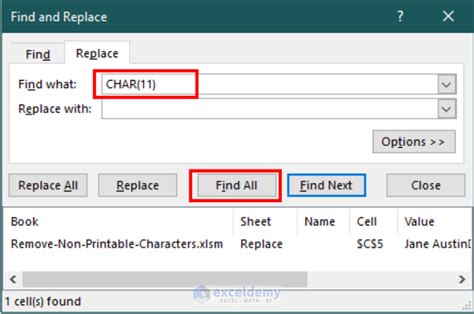 How To Remove Non Printable Characters In Excel Easy Ways