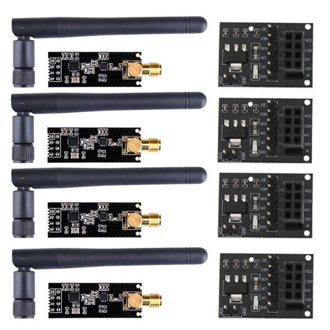 шт nrf24l01 pa lna беспроводной модуль с антенной 1100 метров адаптер