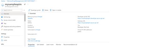 Import Swagger Files Into Azure Api Management