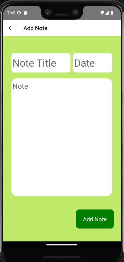 GitHub BilalKucuk React Native Note Tracking App