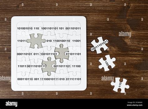 The Construction Of Binary Codes Stock Photo Alamy