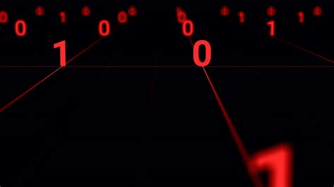 technology digital binary code free stock video pixabay