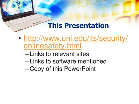 PPT Staying Safe Online PowerPoint Presentation Free Download ID 1685934