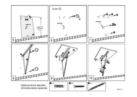 Folding Table Compact Assembly Instructions Rev 05