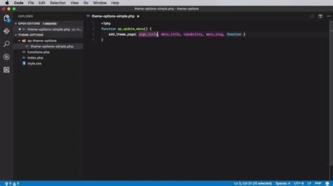 Learn To Create A WordPress Theme Options Page In Our New Course Envato Tuts
