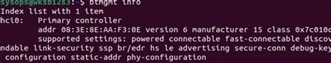 Check Bluetooth Adapter Version And Status On Linux Power Sysadmin Blog