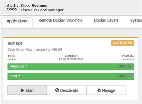 Cisco Cyber Vision Network Sensor Installation Guide For Cisco Ir8340