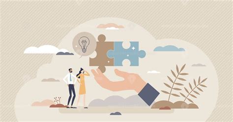 Problem Solving And Find Solution To Complex Situation Tiny Person