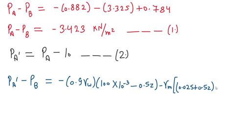 SOLVED Determine The New Differential Reading Along The Inclined Leg Of The Mercury Manometer Of