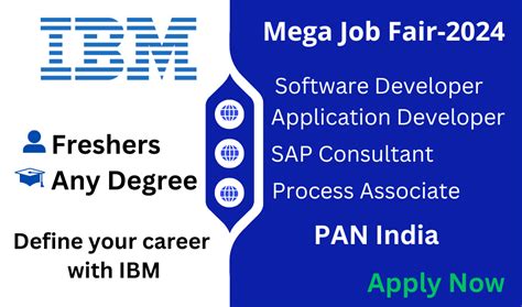 NEW JOBS UPDATES IBM Mega Job Fair Multiple Position Any Degree PAN India Apply Now