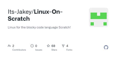 Github Its Jakeylinux On Scratch Linux For The Blocky Code Language Scratch