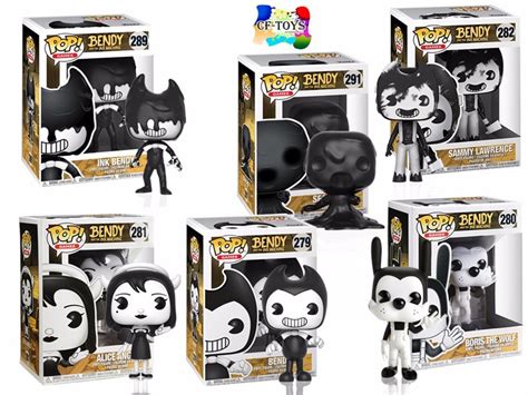 Bendy Ink Machine Set 6 Piezas Funko Pop Juego Nintendo Cf - $ 1,969.00 ...