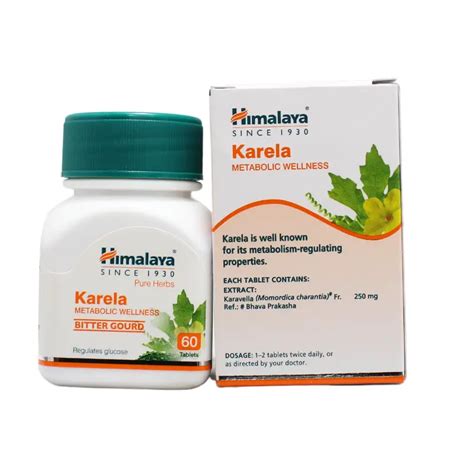 Shop Himalaya Karela Tablet 60 Tabs for Wellness