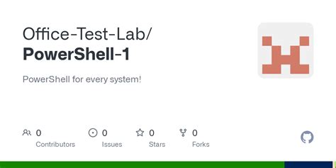 Github Office Test Labpowershell 1 Powershell For Every System