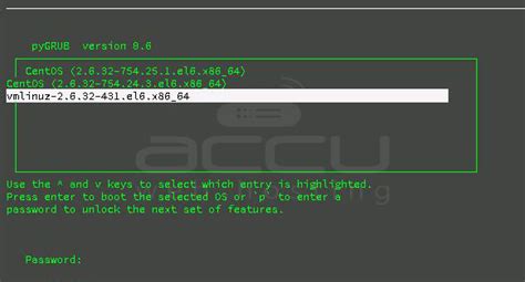 How To Protect Grub With Password In Linux Linux Vps Hosting Accuweb Help Center
