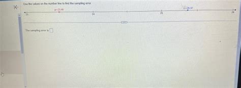 Solved Use The Values On The Number Line To Find The Chegg