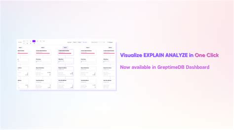 Visualizing Sql Execution Plans With One Click Explain Analyze Is Now