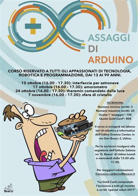 Corso Assaggi Di Arduino Udine Science Center
